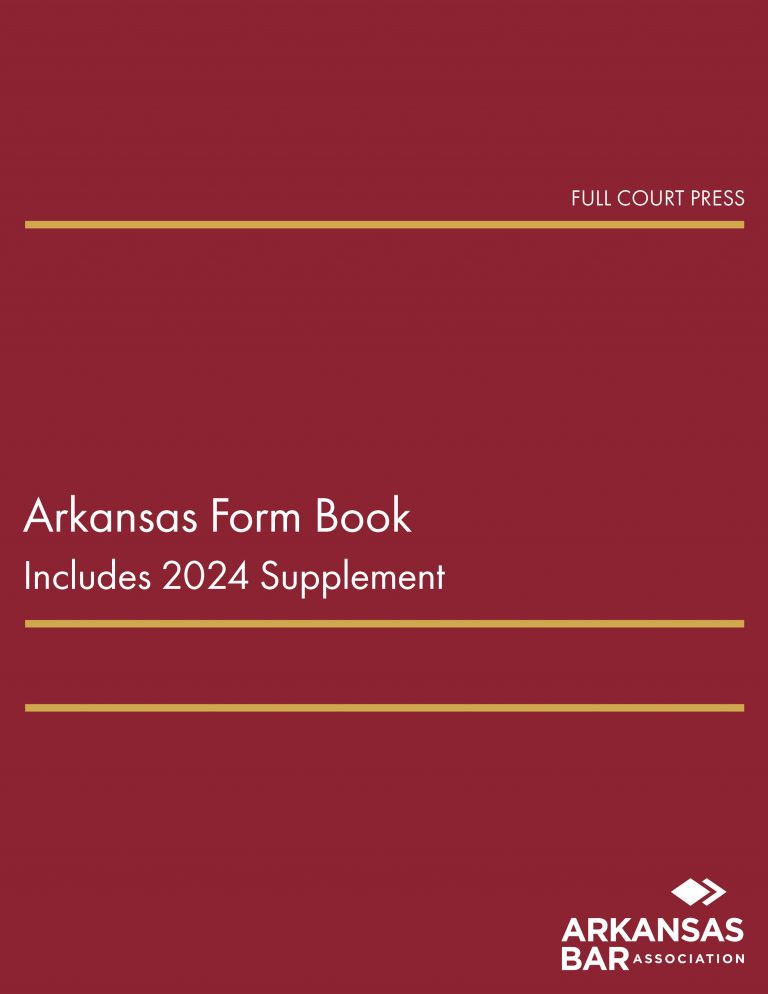 Arkansas Form Book – Complete 3 Volume Set – Fastcase