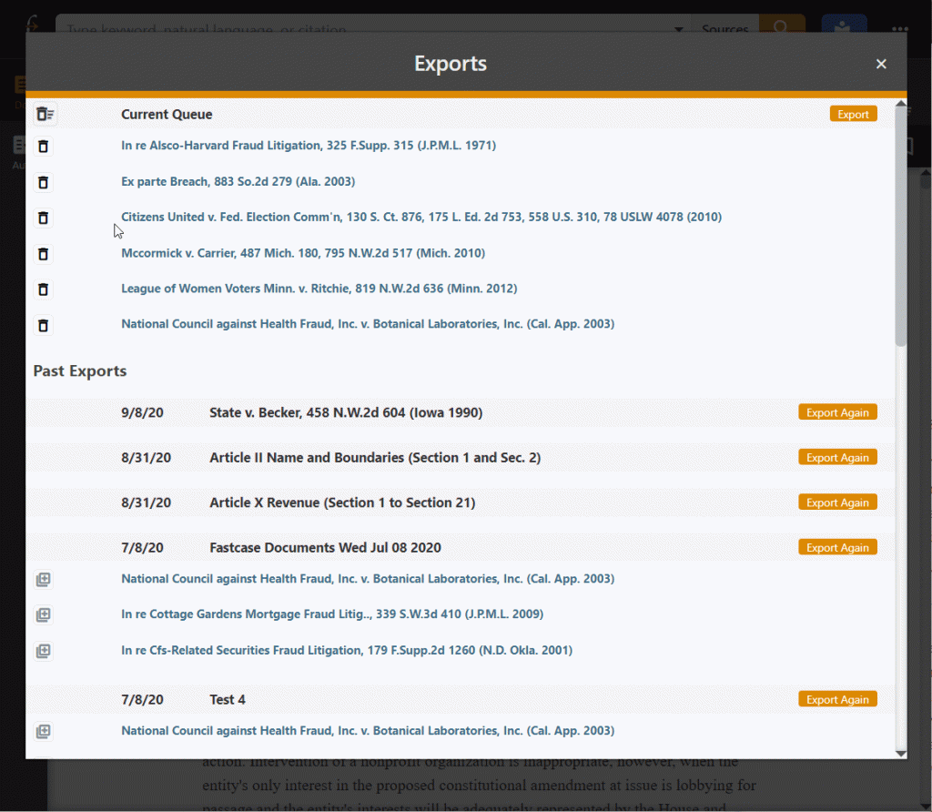 Fastcase Update to 7.6 - Mars | Practice Source - Legal News and Views ...